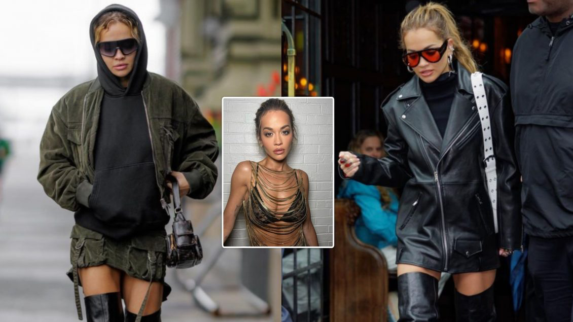 Rita Ora përmbyll javën me stil teksa pozon në veshje të ndryshme - Kreu