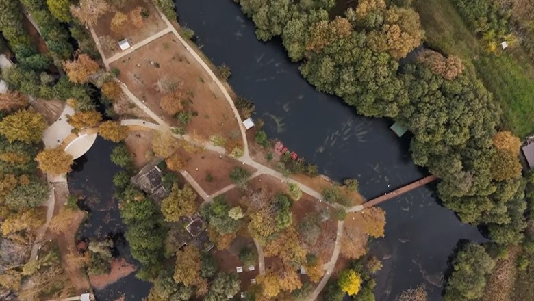 Transformohet parku Drilon-Tushemisht, inaugurohet edhe qendra e re e ...